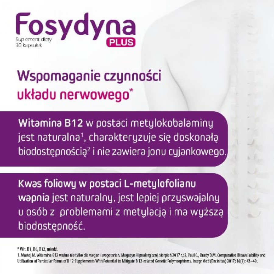 Fosydyna Plus, 30 kaps. - drogeria Olmed