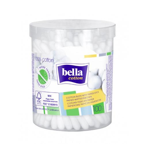 BELLA COTTON Patyczki papierowe - drogeria internetowa Olmed