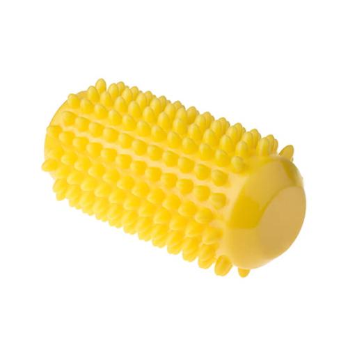 TULLO Wałek do masażu - jeżyk żółty 12,8cm (425) - akcesoria do masażu ...