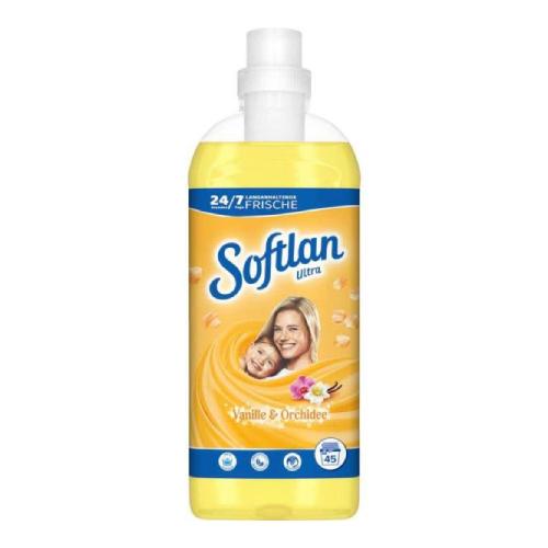 SOFTLAN Ultra Płyn do płukania tkanin Vanille & Orchidee, 1litr ...